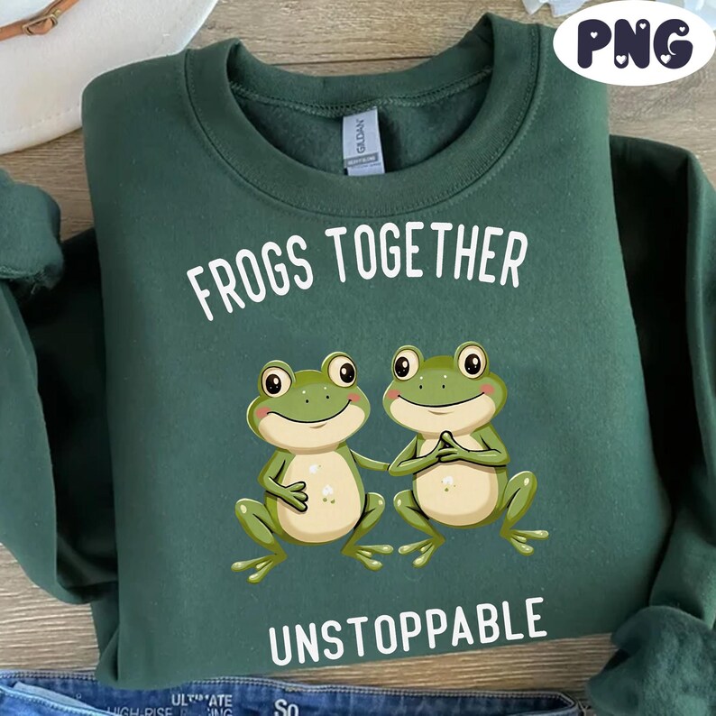 Vintage Frog Printable - Dancing Frogs PNG - Antique Amphibian Design ...