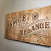 Spice Sign, Handmade Wood Sign - Etsy