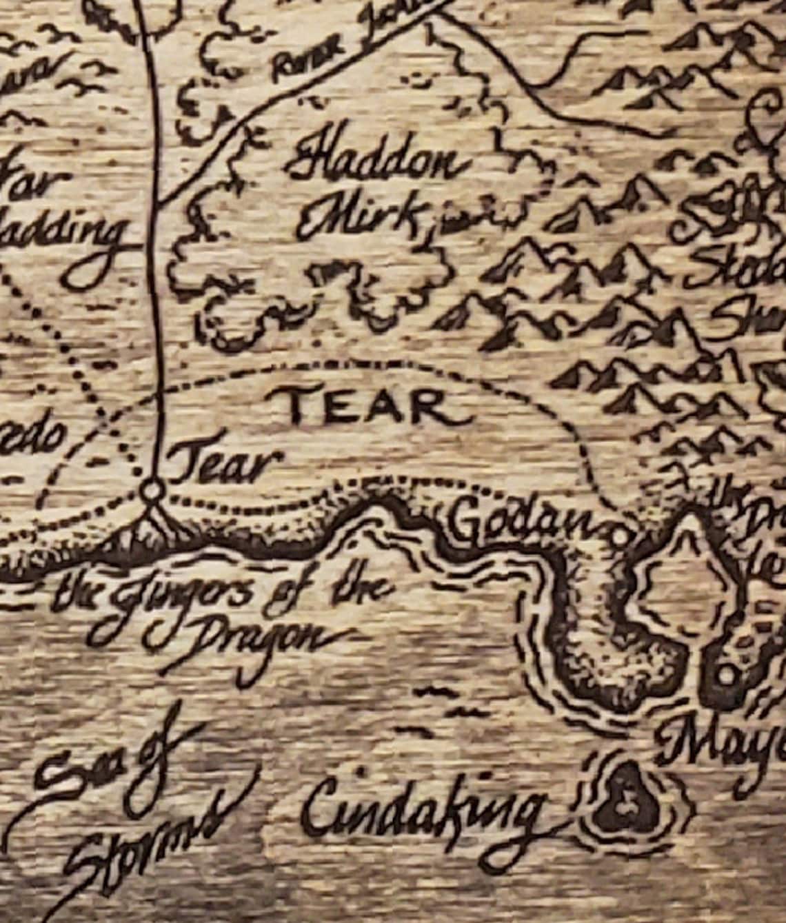 Maps, Custom Laser Engraved Maps - Etsy
