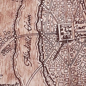 Maps, Custom Laser Engraved Maps - Etsy