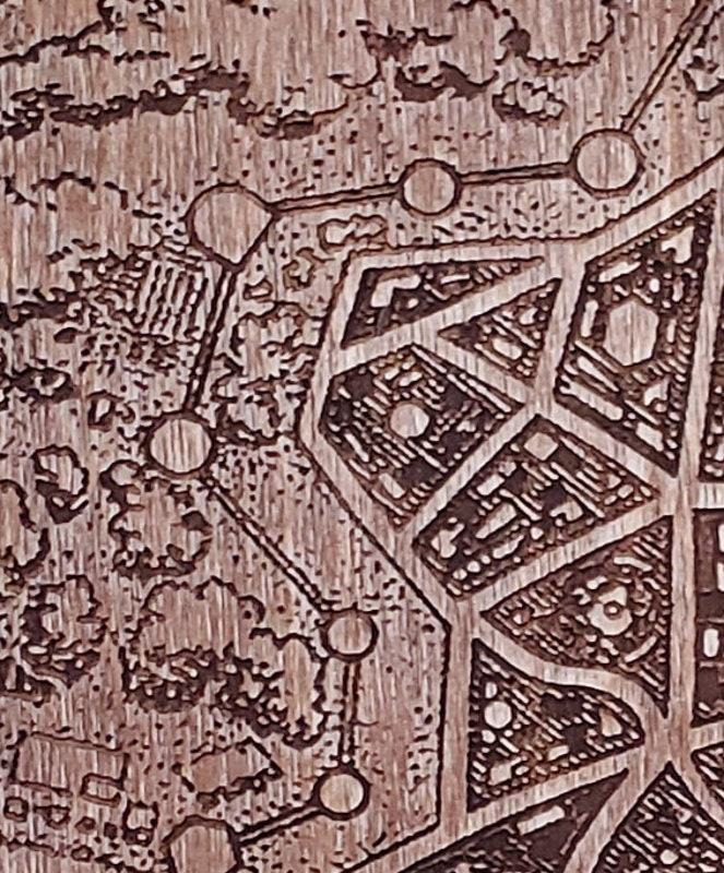 Maps, Custom Laser Engraved Maps - Etsy