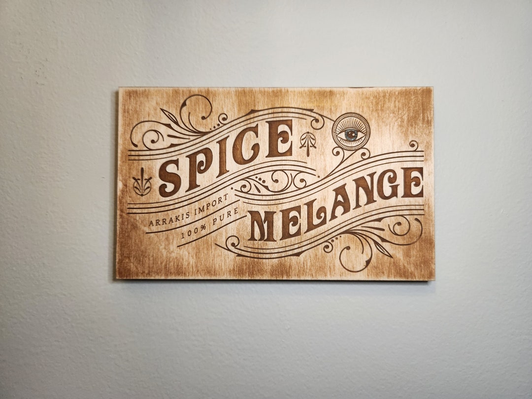 Spice Sign, Handmade Wood Sign - Etsy