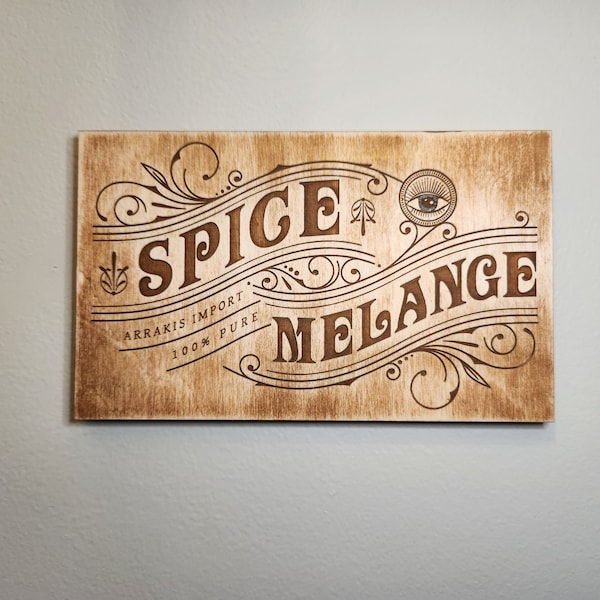 Spice Sign - Etsy