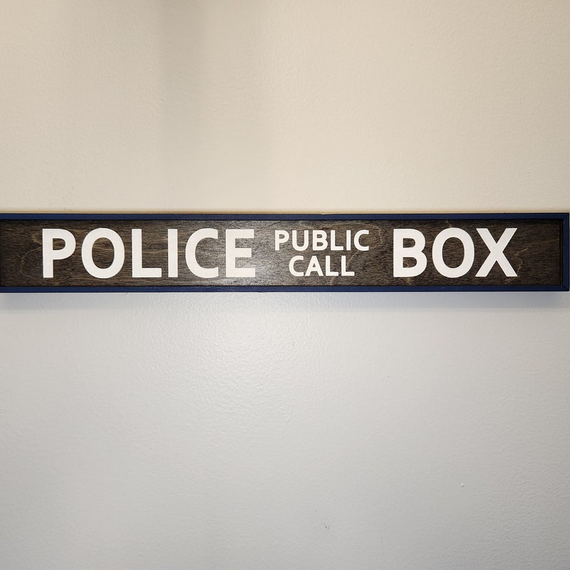 Police Call Box - Etsy