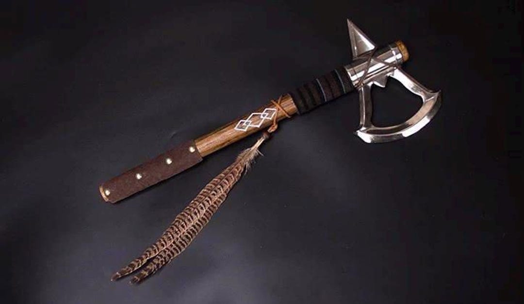 Assassin’s Creed Connor AC3 Tomahawk Axe Metal Wood Leather - Etsy