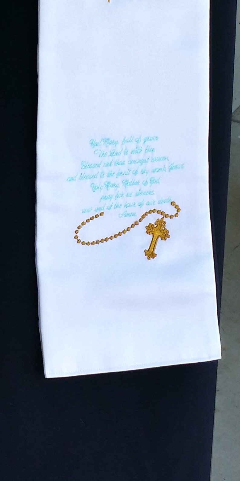 First Communion or Confirmation Stole MADE TO ORDER - Etsy