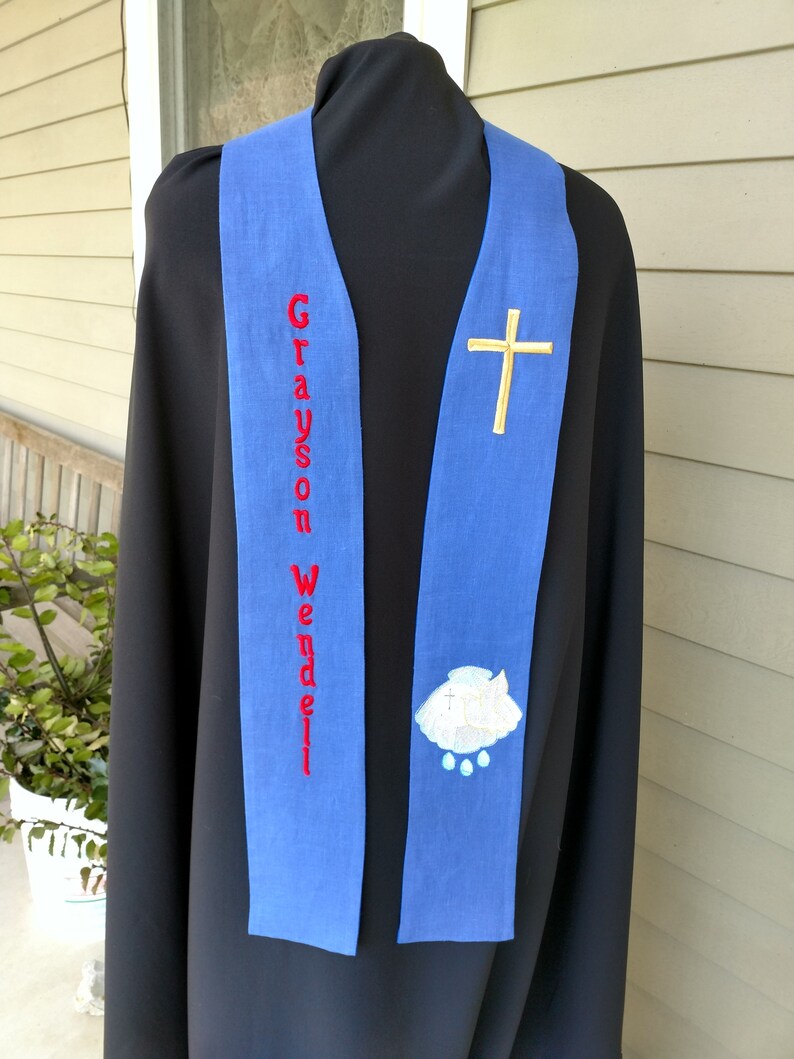 Confirmation Stole MADE TO ORDER - Etsy