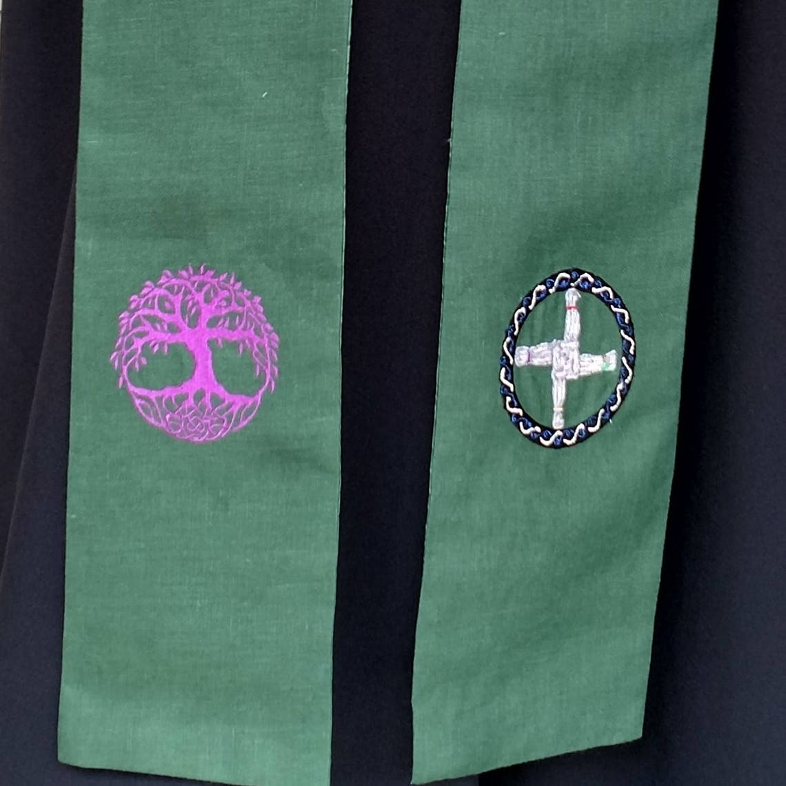 Clergy Stole, Vestments, Pastor Stole, Priest Stole, Custom Embroidered ...