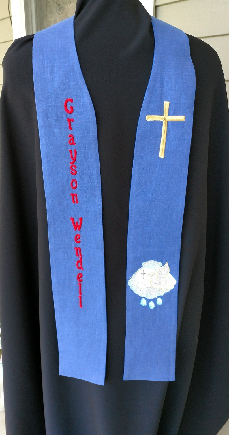 Confirmation Stole MADE TO ORDER - Etsy