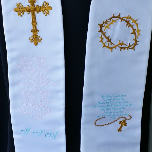 Confirmation Stole - Etsy