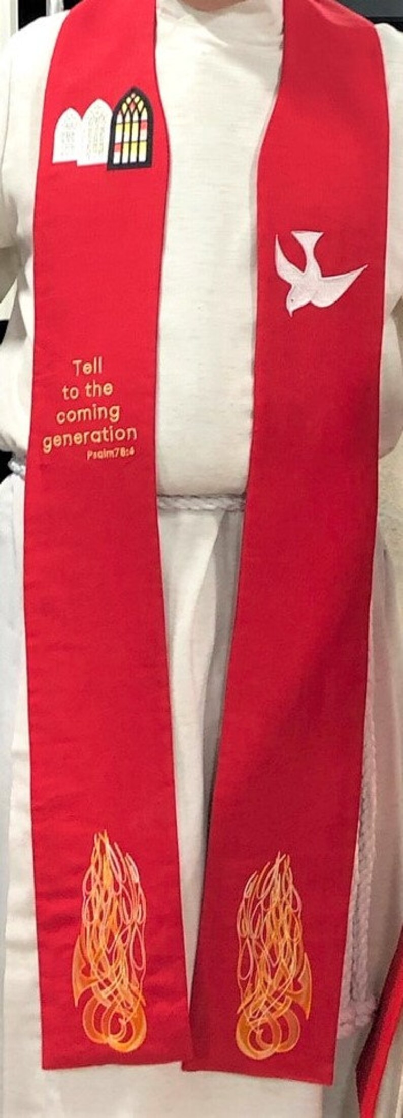 Deposit for a Custom Clergy Stole - Etsy