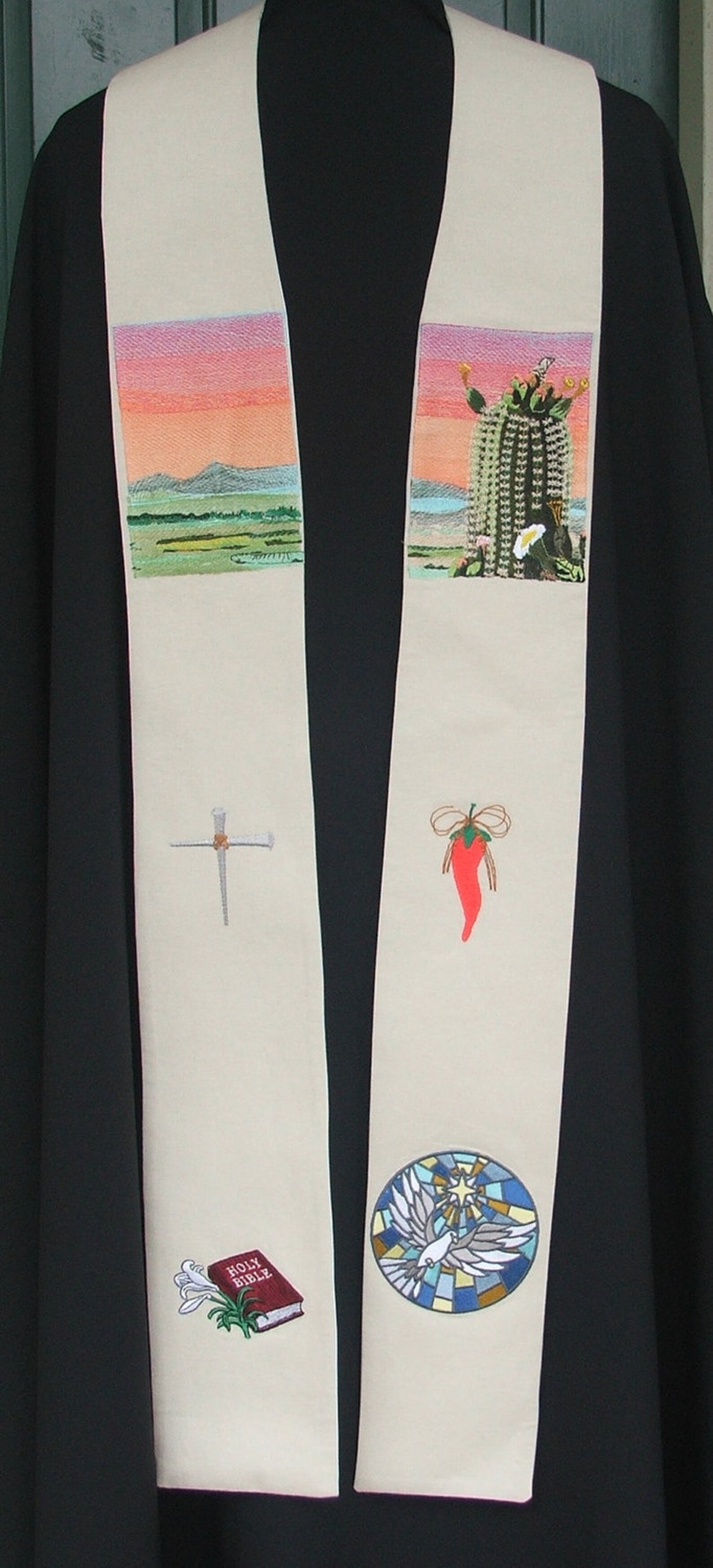 Clergy Stole, Pastor's Stole, Priest Stole, Vestment, Southwestern ...