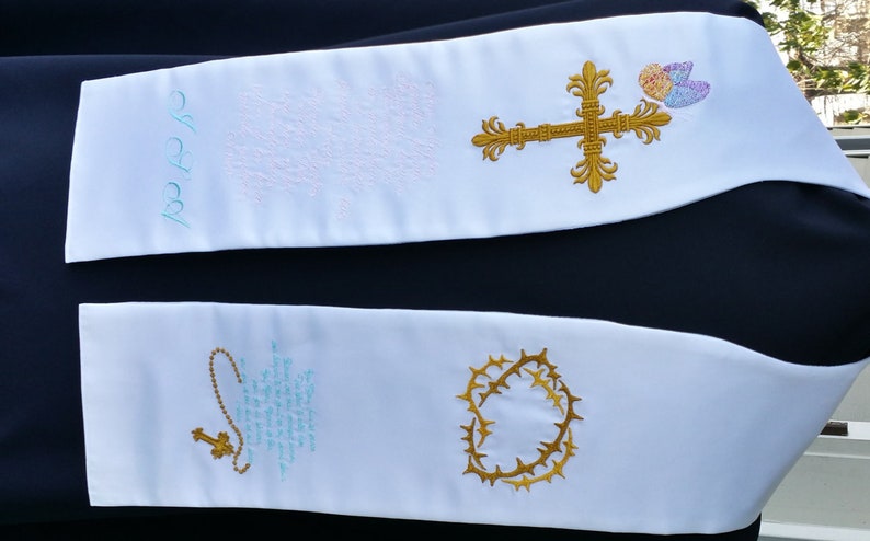 First Communion or Confirmation Stole MADE TO ORDER | Etsy