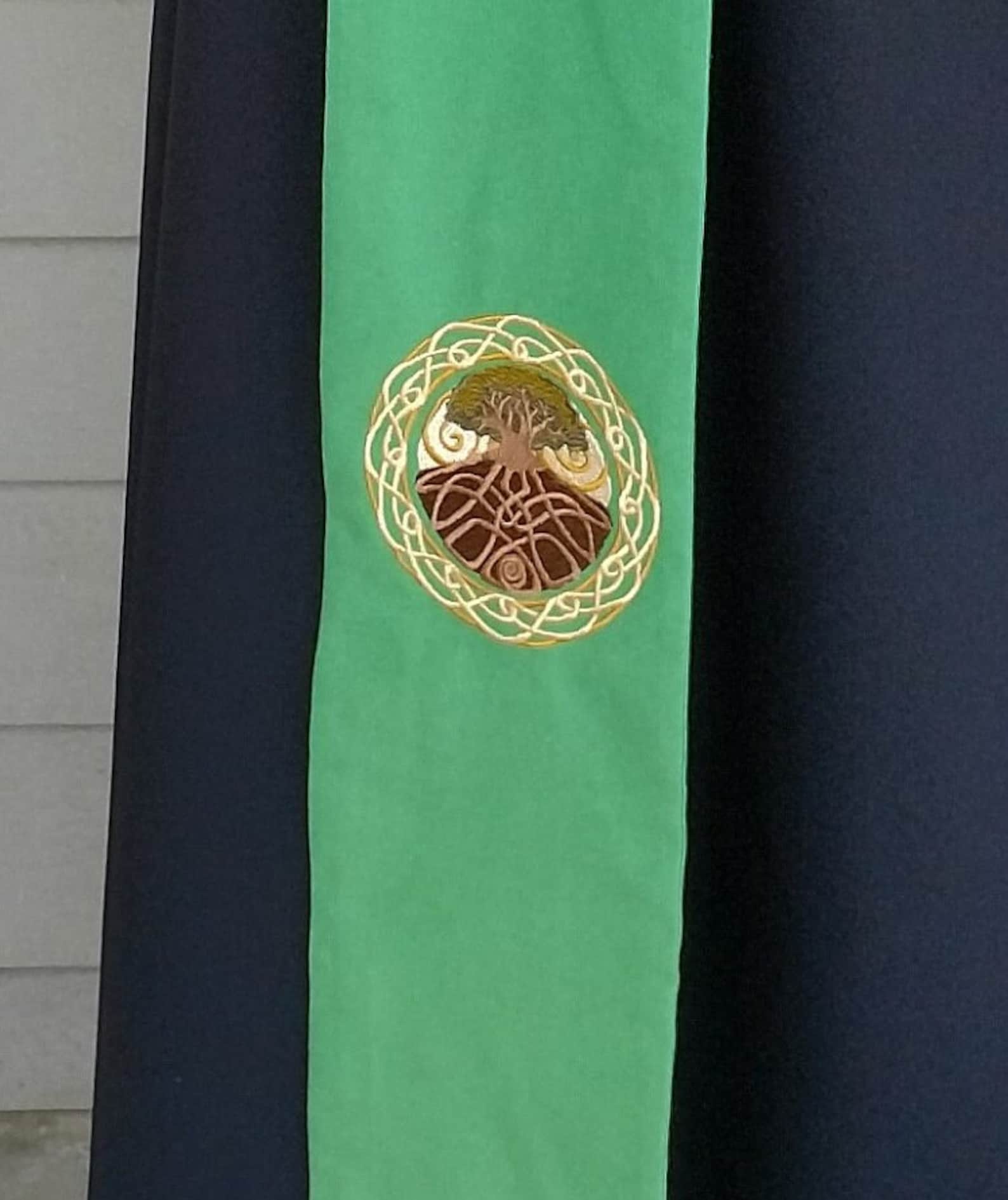 Clergy Stole, Chaplain, Visitation, Celtic Tree of Life - Etsy