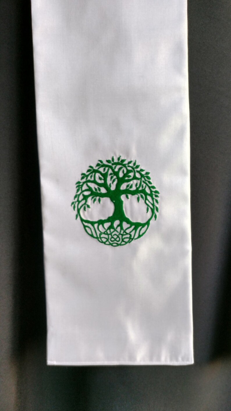 Celtic Tree of Life, Clergy Stole, Priest Stole, Pastors Stole ...