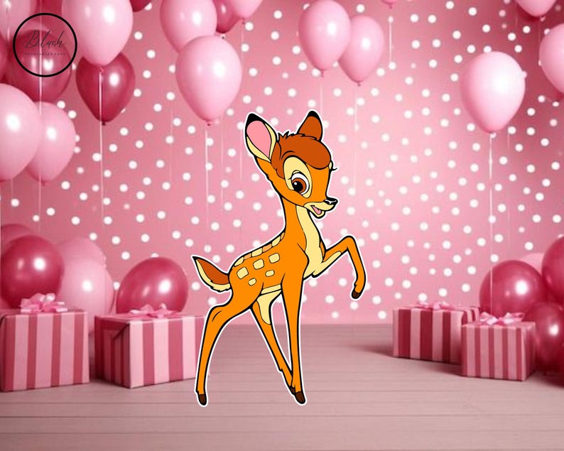 Bambi Cutout Props Bambi Cutouts, Bambi Cutout, Bambi Birthday Backdrop ...