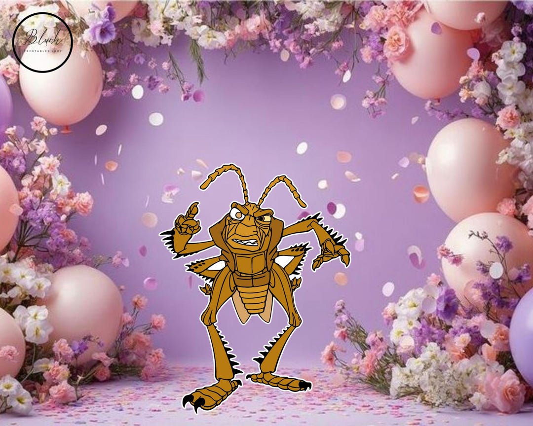 Bug Life Birthday Backdrop, Ladybug Party Cutout (digital Cutout) - Etsy