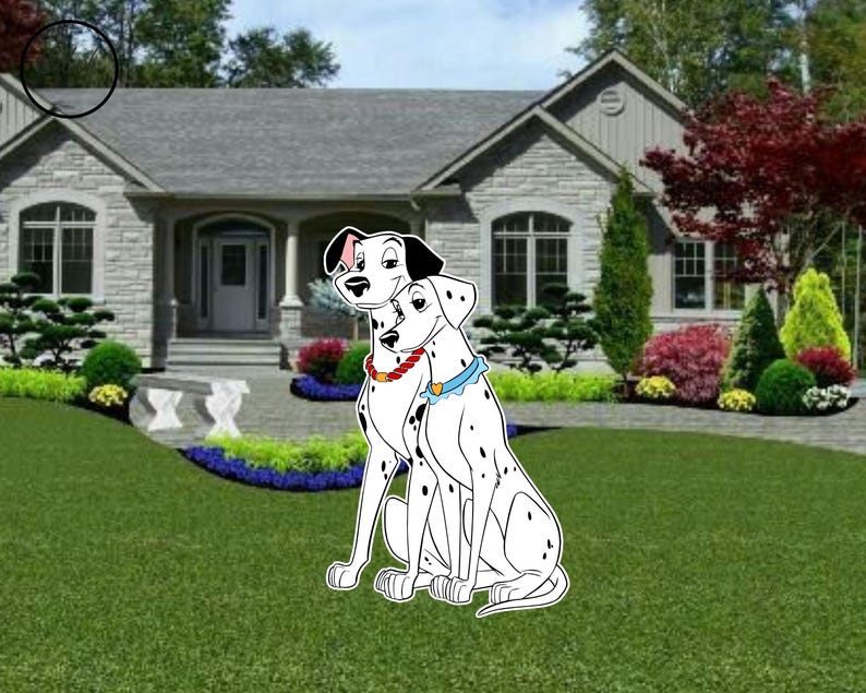 Cutouts Standees 101 Dalmatians Birthday Cutout, Dalmatians Backdrop ...