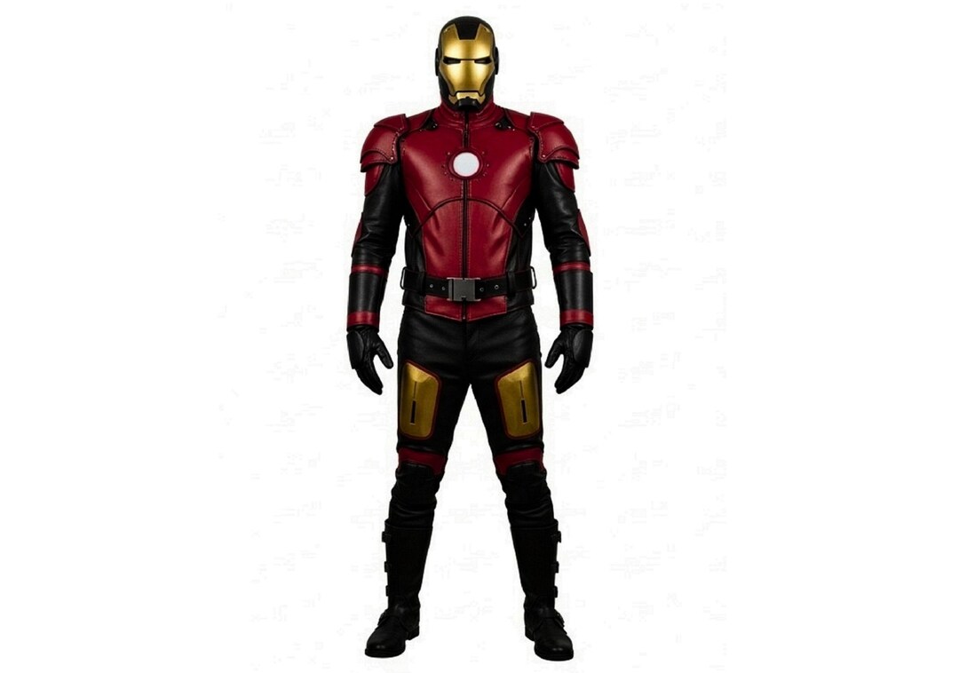 Premium Iron Man Leather Costume Suit | Handmade Marvel Cosplay Outfit ...
