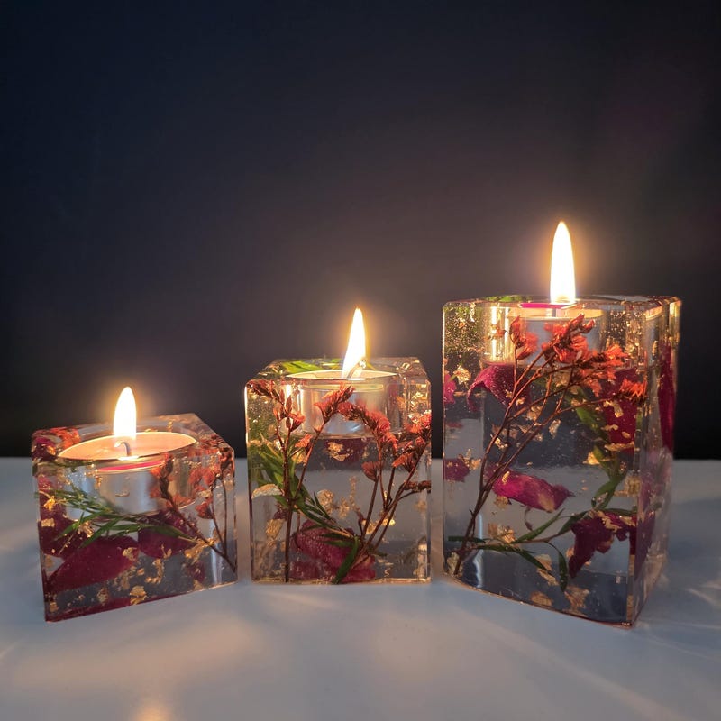 Gold Small Candle Tray - Etsy UK