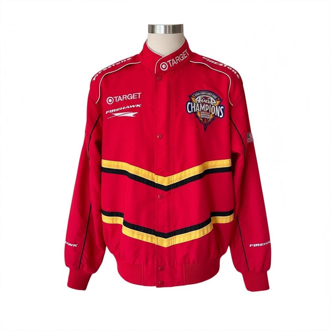 Vintage Firestone Racing Jacket XL — Target Ganassi 4X Champions ...