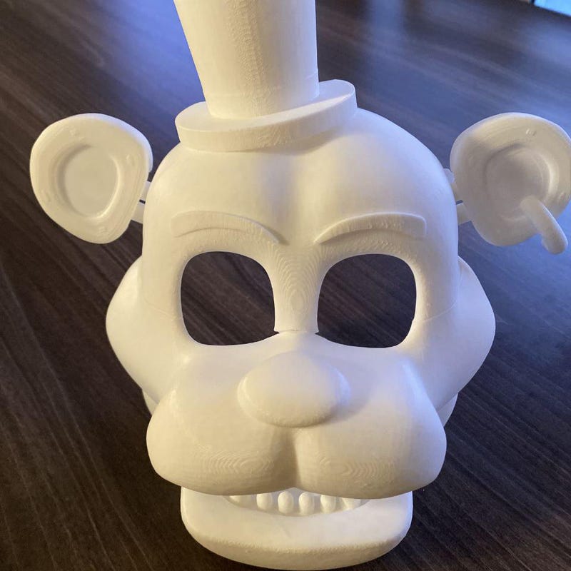 Freddy Fazbear Mask - Etsy