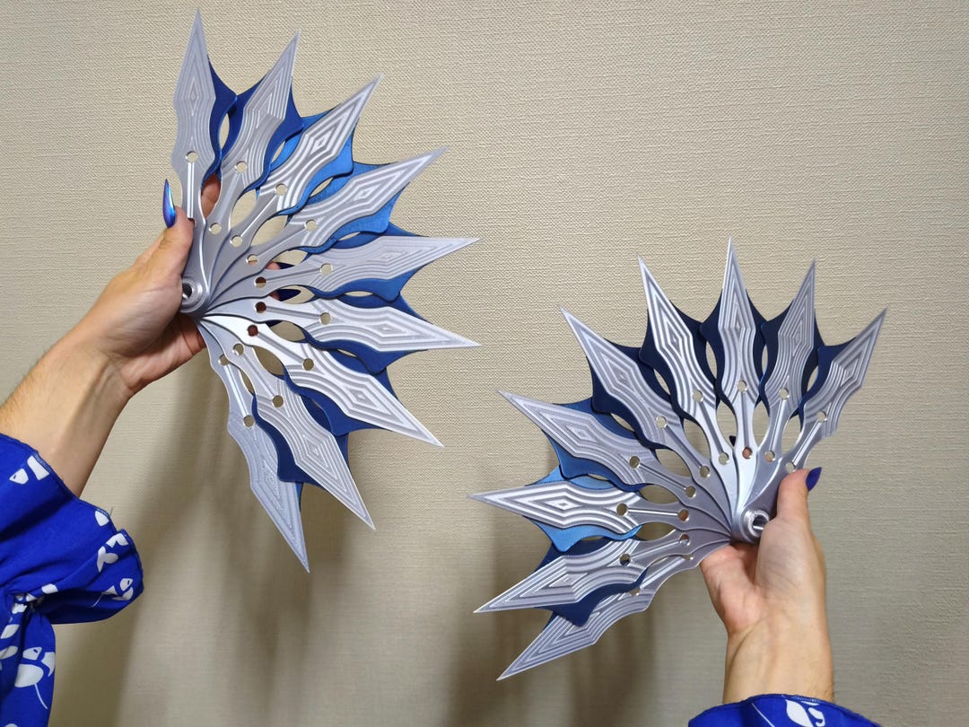 Kitana Fans Set – Mortal Kombat 3D Printed Cosplay Prop - Etsy