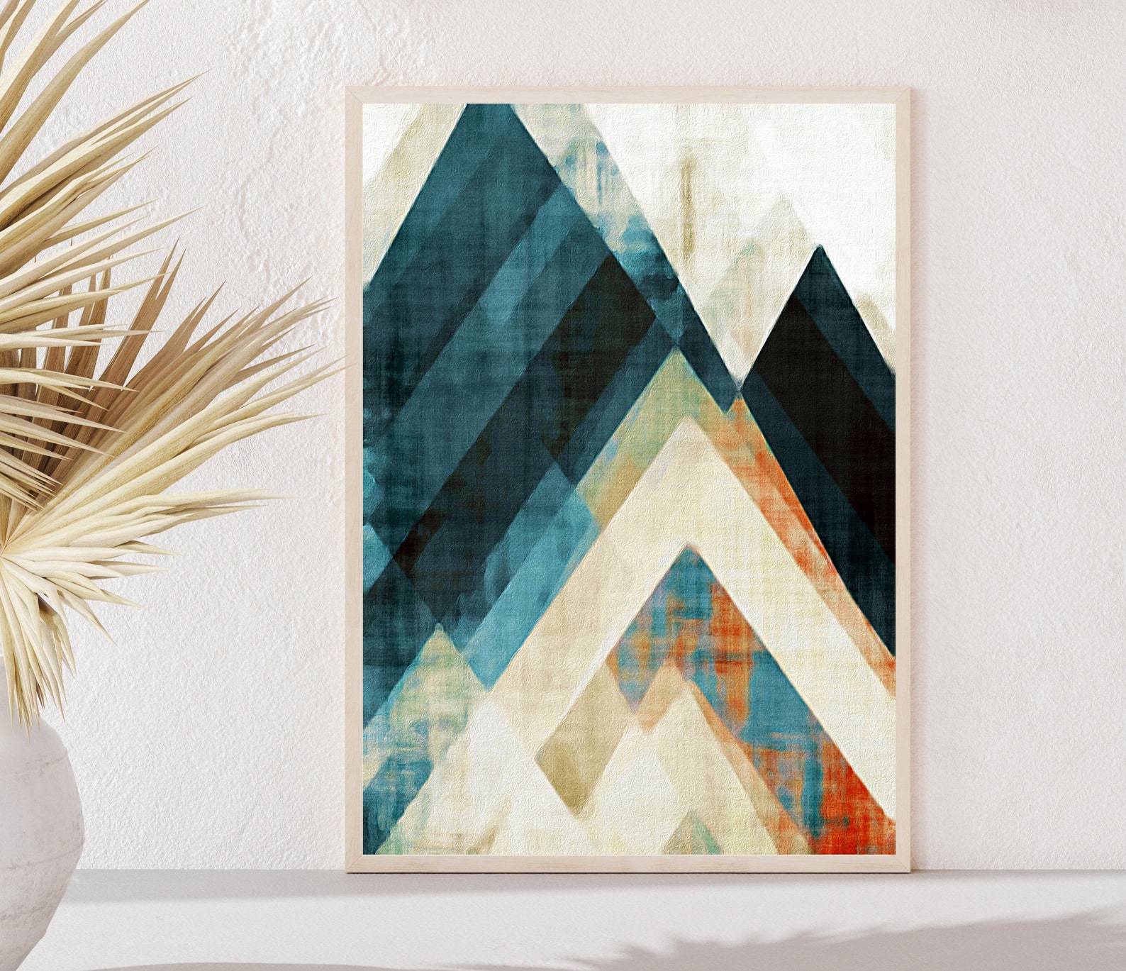 Nordic Art Graphic Design Art Abstract Geometric Print - Etsy