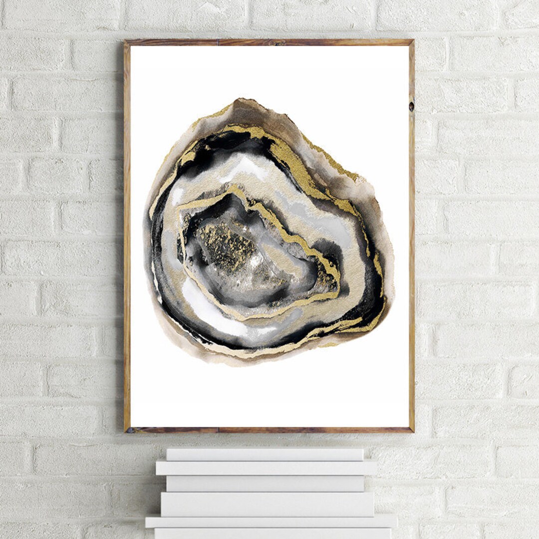 Geode Art Geode Agate Agate Art Contemporary Art Abstract - Etsy