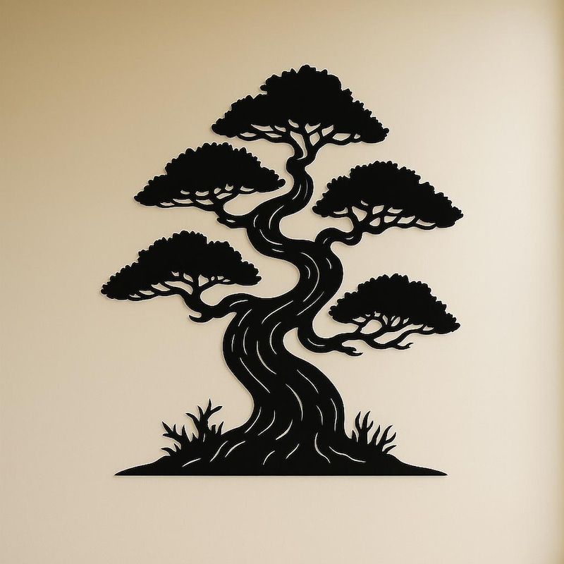 Metal Bonsai Tree - Etsy