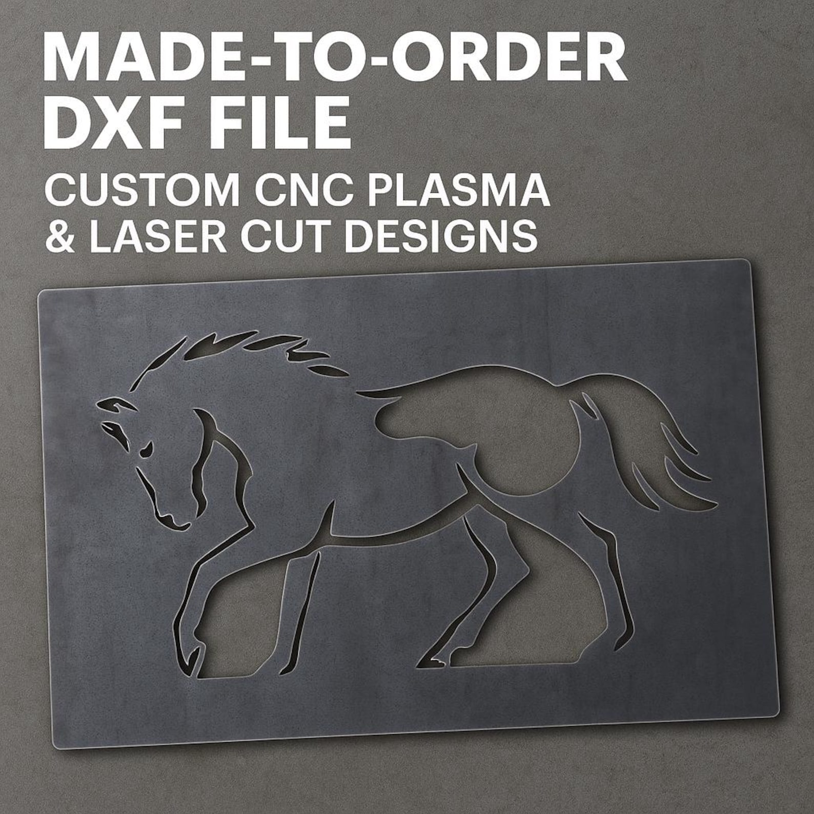Made-to-order DXF File | Custom CNC Plasma & Laser Cut Designs - Etsy