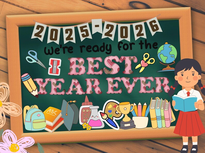 Back to School Bulletin Board Kit: Editable Classroom Decor (PDF ...
