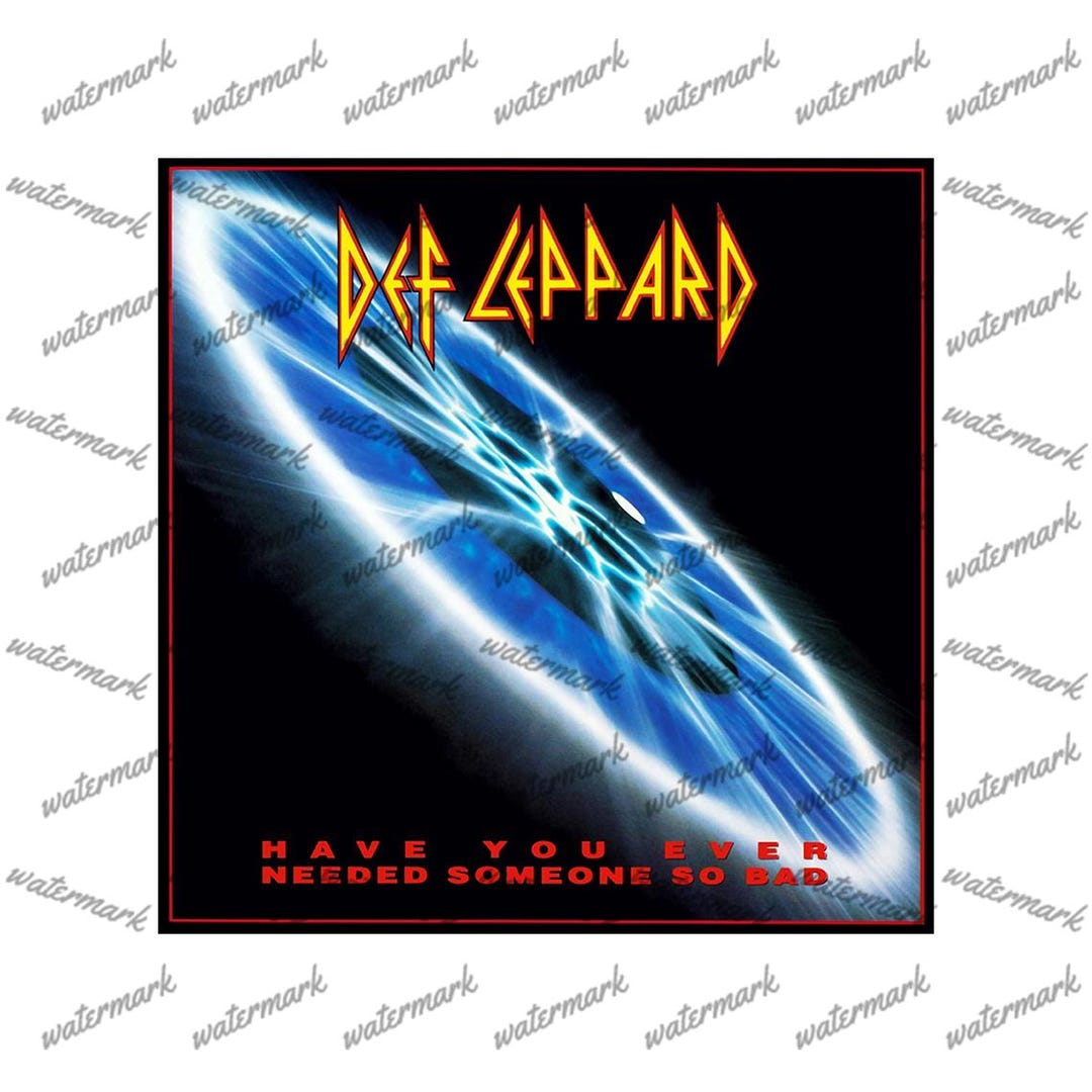 Def Leppard Pyromania Faded Black Tee: Retro Rock Band - Etsy
