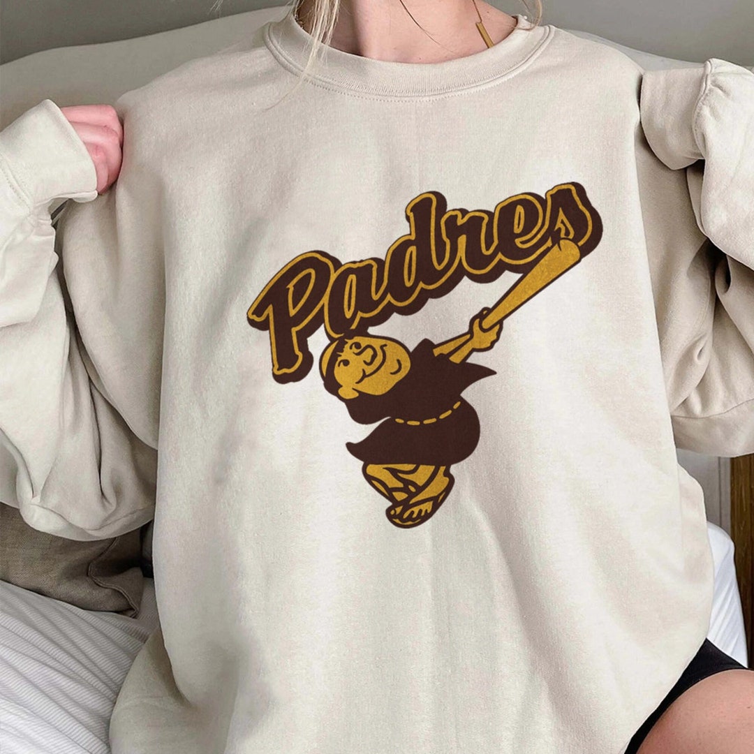 San Diego Padres Shirt, Padres Mascot Unisex Tee Shirt, Swinging Friar ...