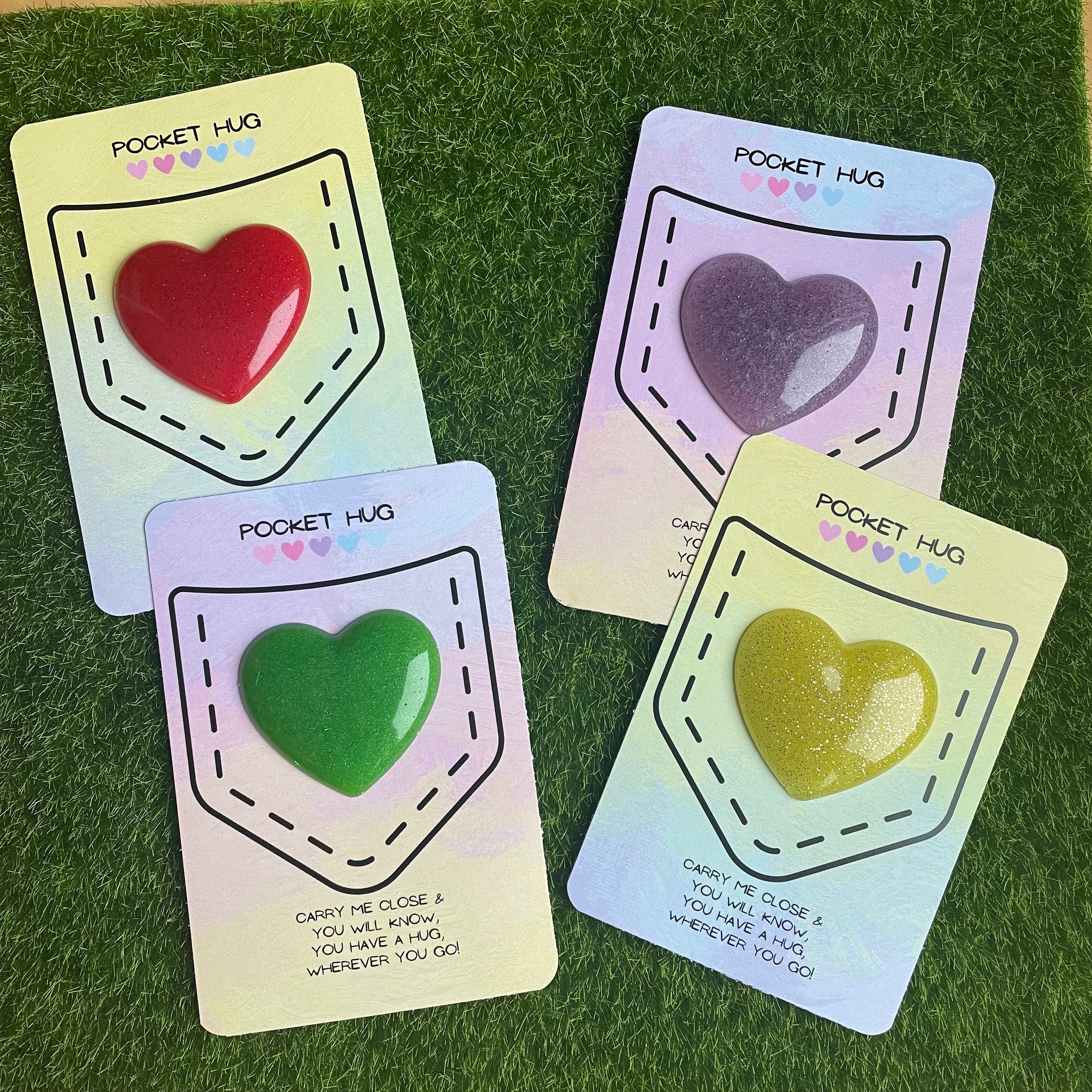 Printable Pocket Hug Template - Etsy