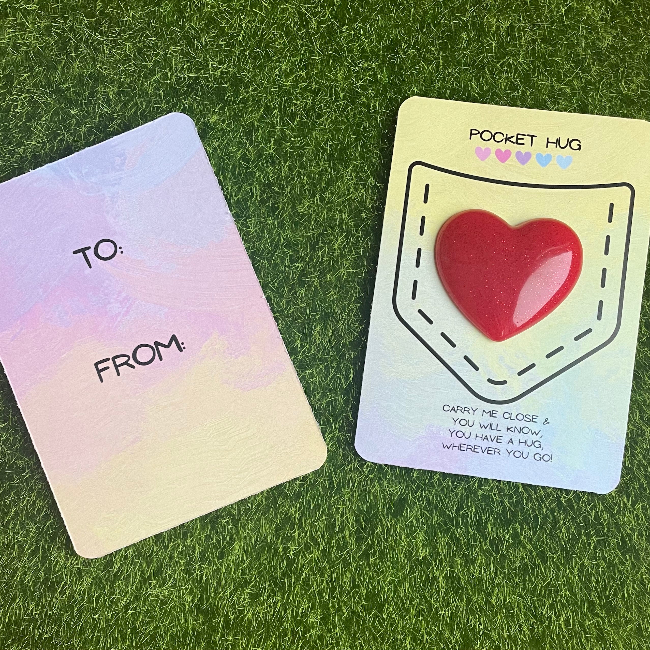 Printable Pocket Hug Template - Etsy