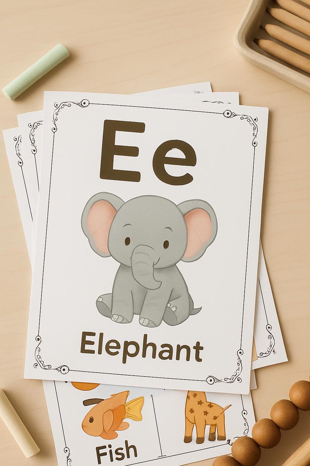Alphabet Adventure: A-Z Learning Cards for Kids - Etsy