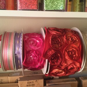 Assorted Lot of Crafting Ribbon, Trim, Large Lot of Ribbons for ...