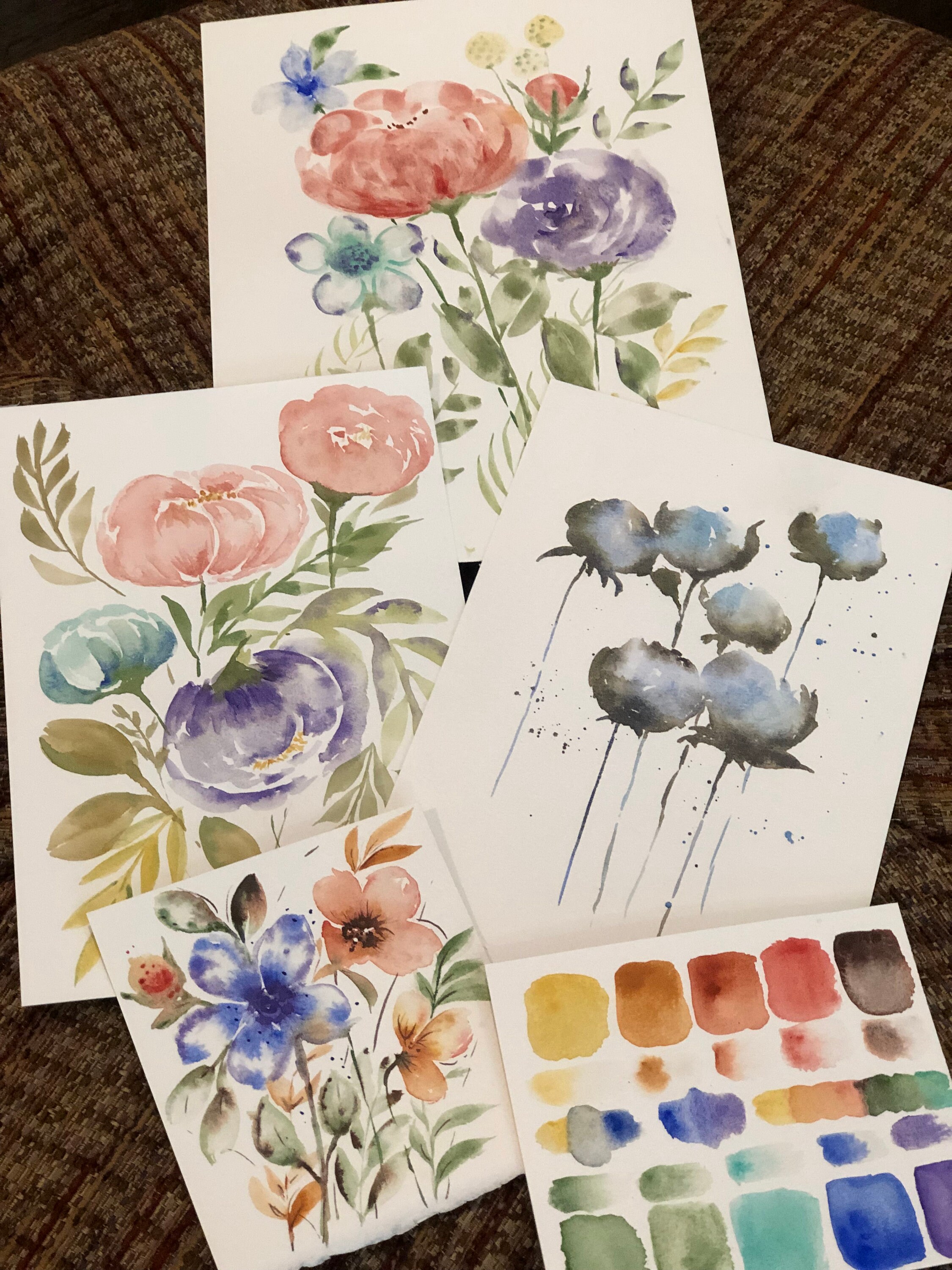 Handmade Watercolor, Natural Earth Pigment Watercolors, Fine Art ...