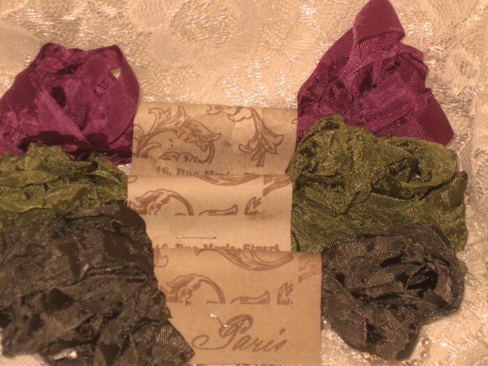 Seam Binding Ribbon Scrunched Seam Binding Ribbon Crinkled - Etsy