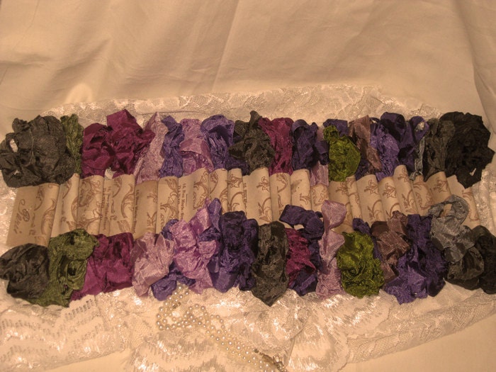 Scrunched Seam Binding Ribbon Crinkled Seam Binding - Etsy