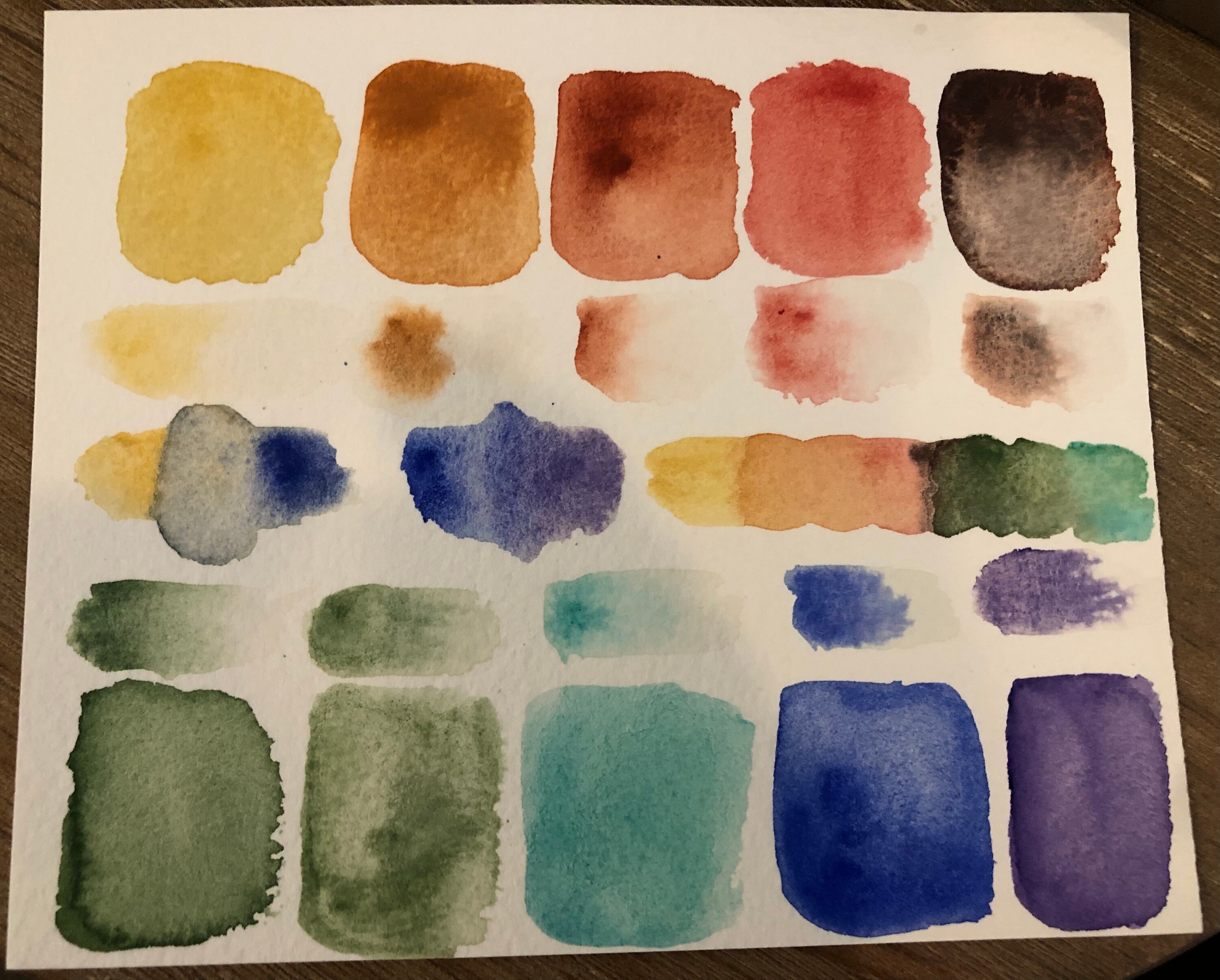 Handmade Watercolor, Natural Earth Pigment Watercolors, Fine Art ...