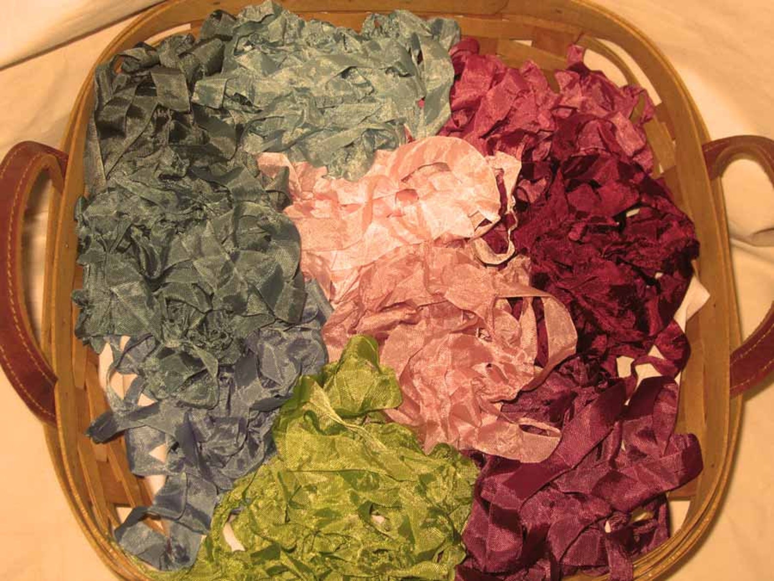 Scrunched Seam Binding Ribbon Crinkled Seam Binding Packaged - Etsy