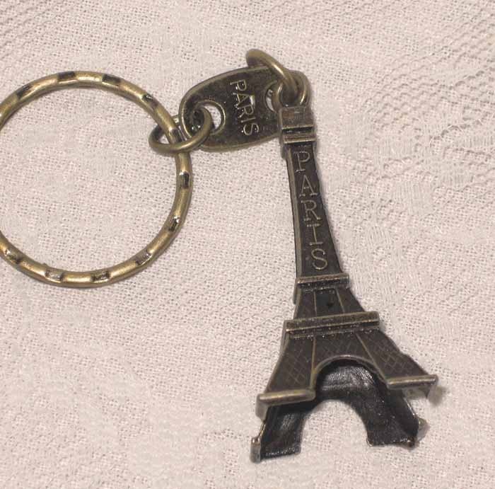 Eiffel Tower Key Chain Embellishment From Paris France - Etsy