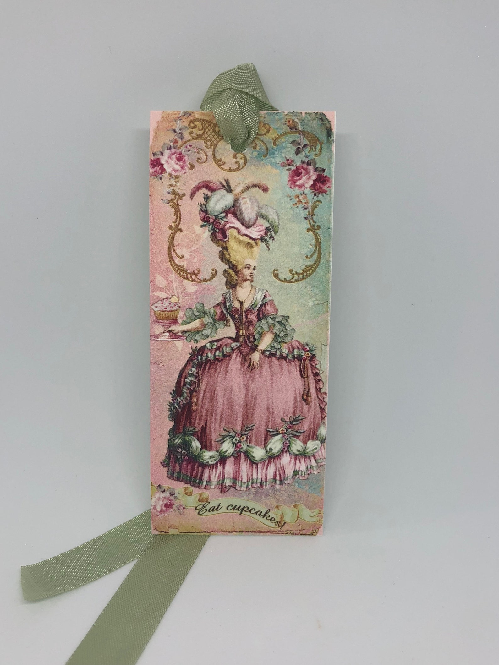 Marie Antoinette Bookmarks , French Theme Gift Tags , Eat Cake Bookmark ...