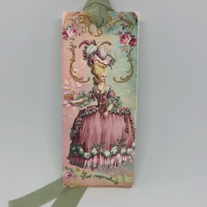 Marie Antoinette Bookmarks , French Theme Gift Tags , Eat Cake Bookmark ...