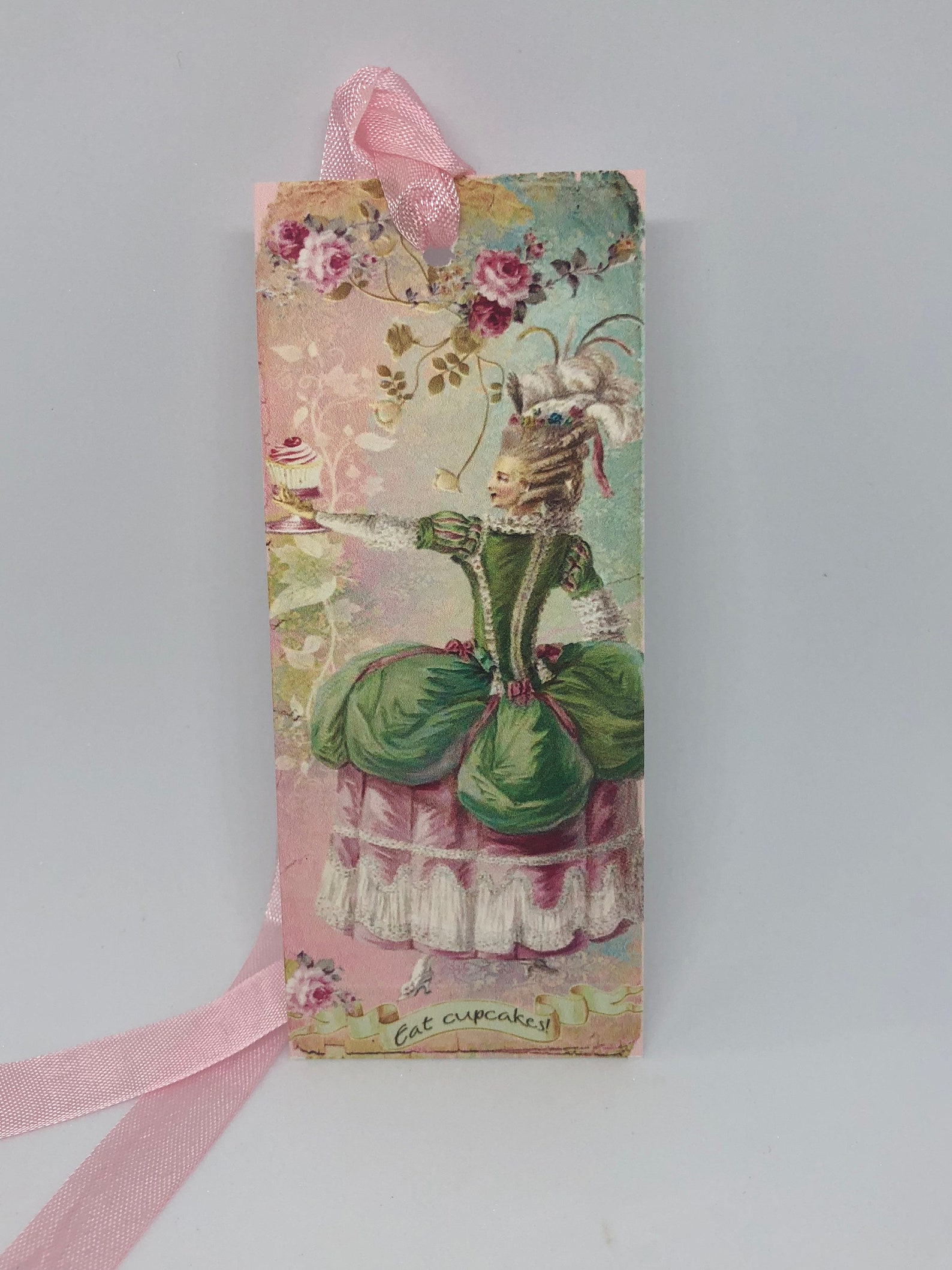 Marie Antoinette Bookmarks , French Theme Gift Tags , Eat Cake Bookmark ...
