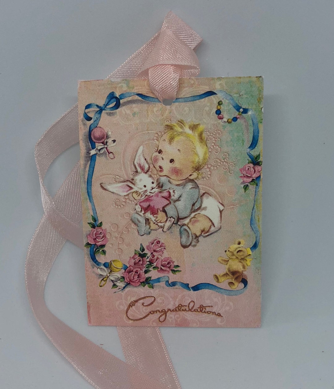 Congratulation Baby Gift Tags Baby Shower Baby Gift - Etsy