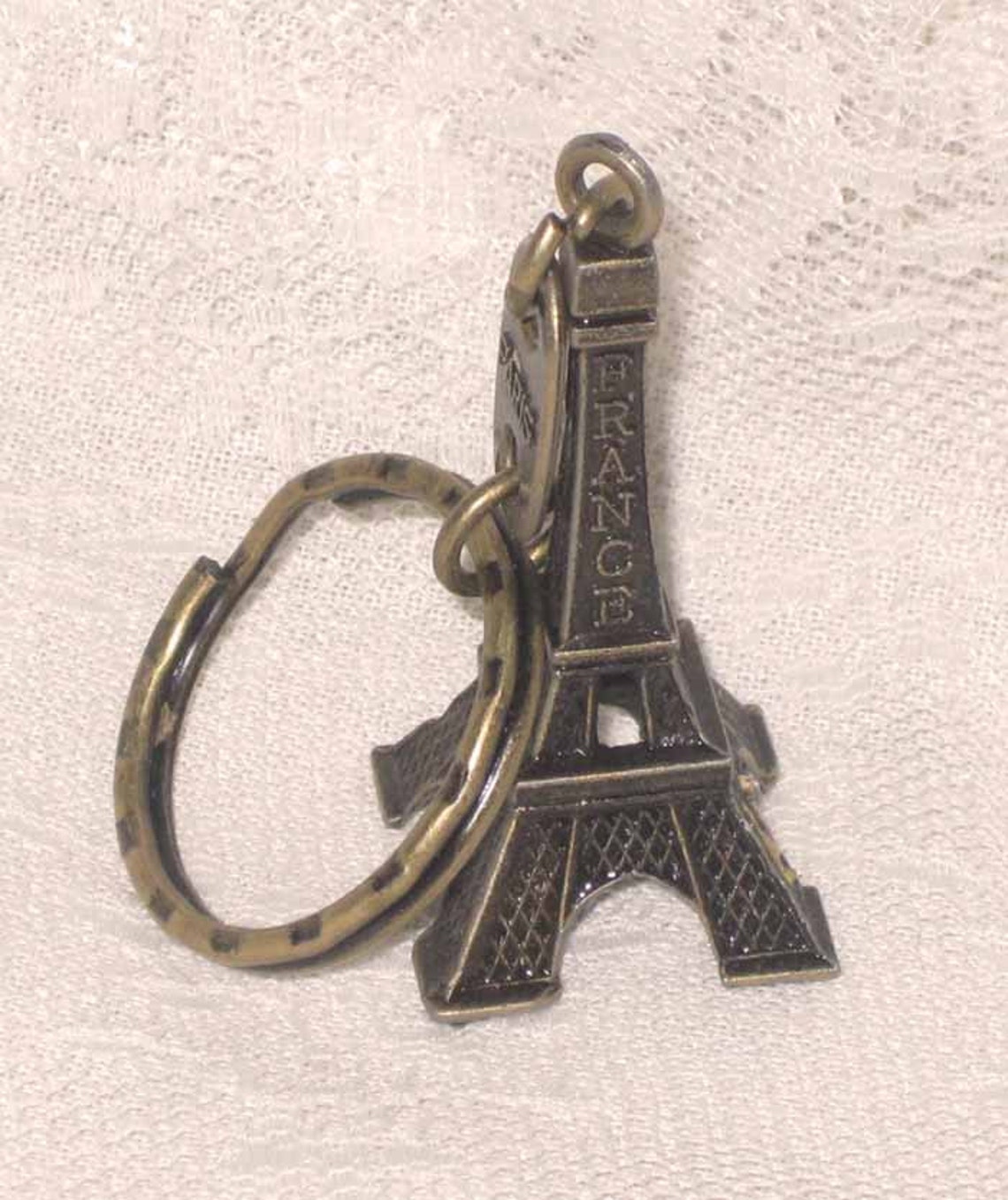 Eiffel Tower Key Chain Embellishment From Paris France - Etsy