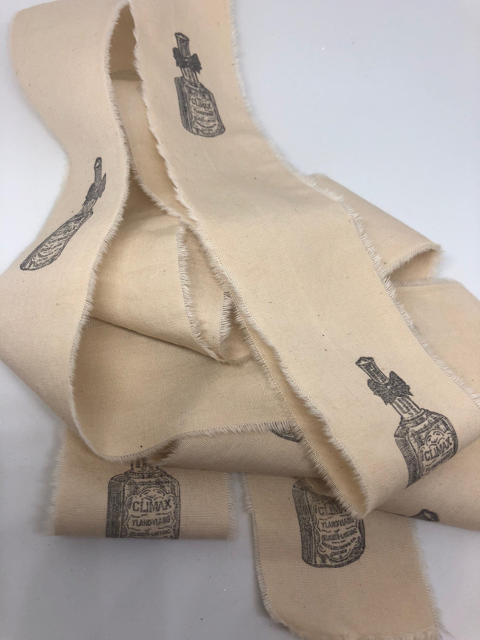 Tea Dyed Muslin Trim French Style Ribbon Muslin Paris - Etsy